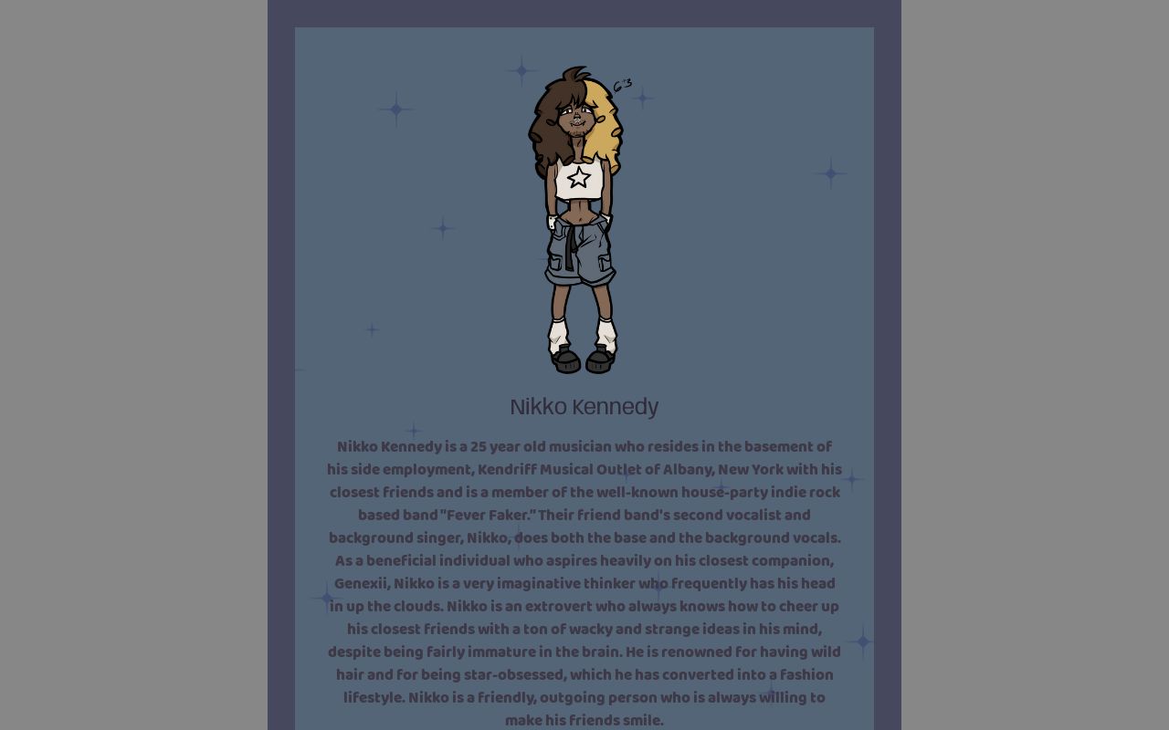 Riff Magician Characters